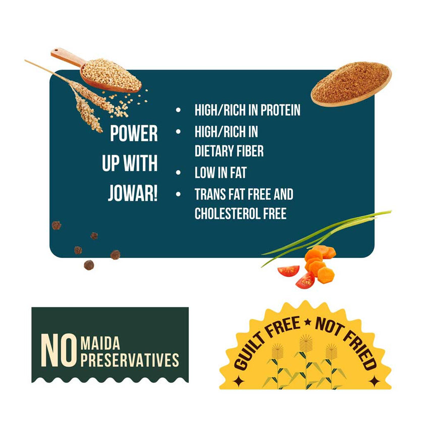Sorghum Millet - Jowar Combo (2 Noodles 1 Vermicelli 1 Pasta) – Native ...