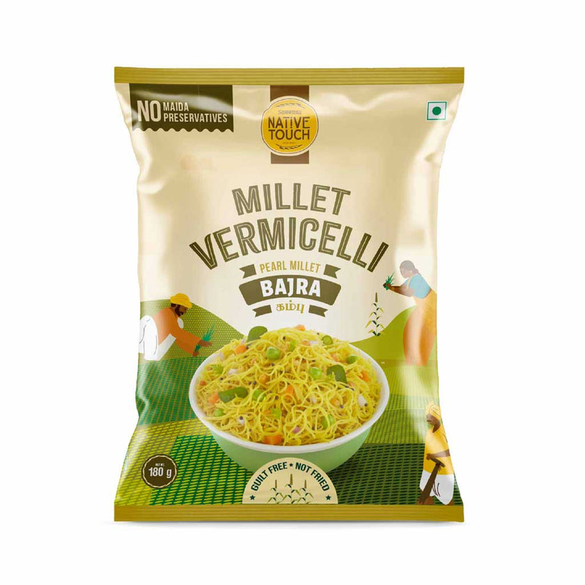 Native Touch - Healthy Millet Noodles | Pasta | Vermicelli