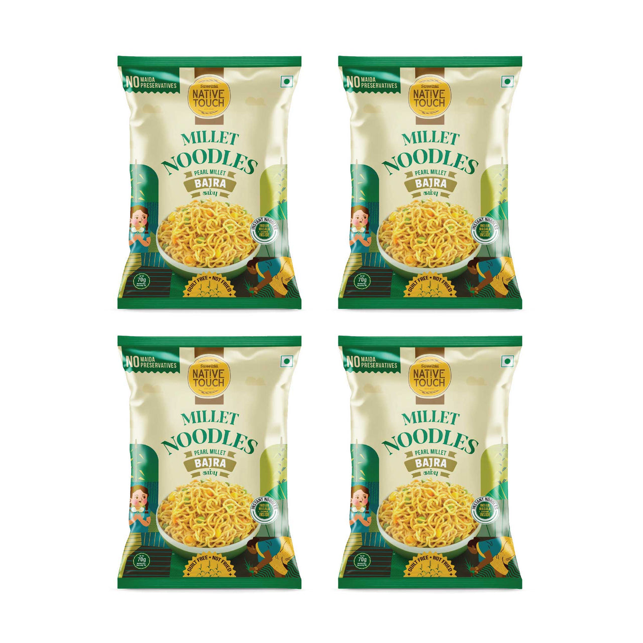 Native Touch - Healthy Millet Noodles | Pasta | Vermicelli
